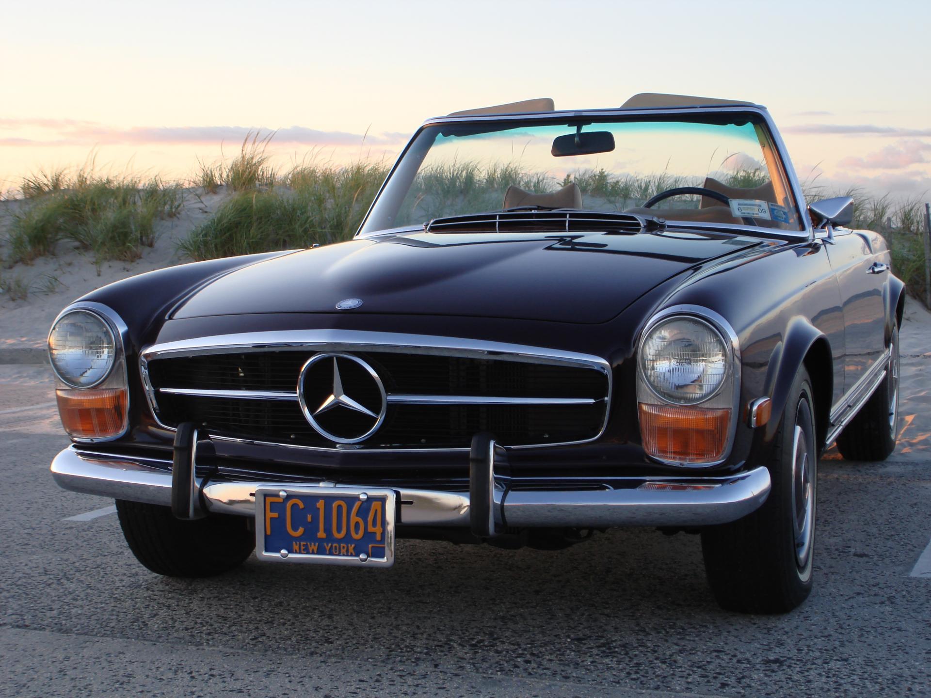 1971 Mercedes-Benz 280 SL 60s 70s German Roadster Luxury European Stock ...